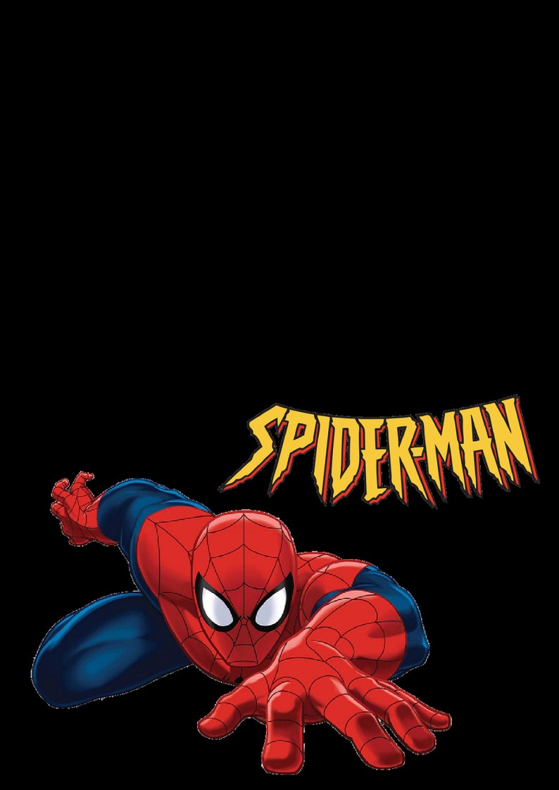 Spider Man Cake Topper Edible Cake Image Spiderman Theme - Etsy