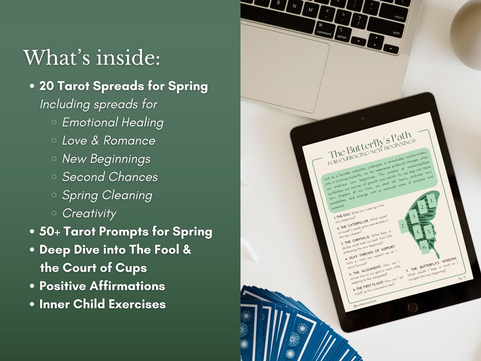 Tarot Guide for Spring: Seasonal Tarot Spreads & Prompts | Spring ...