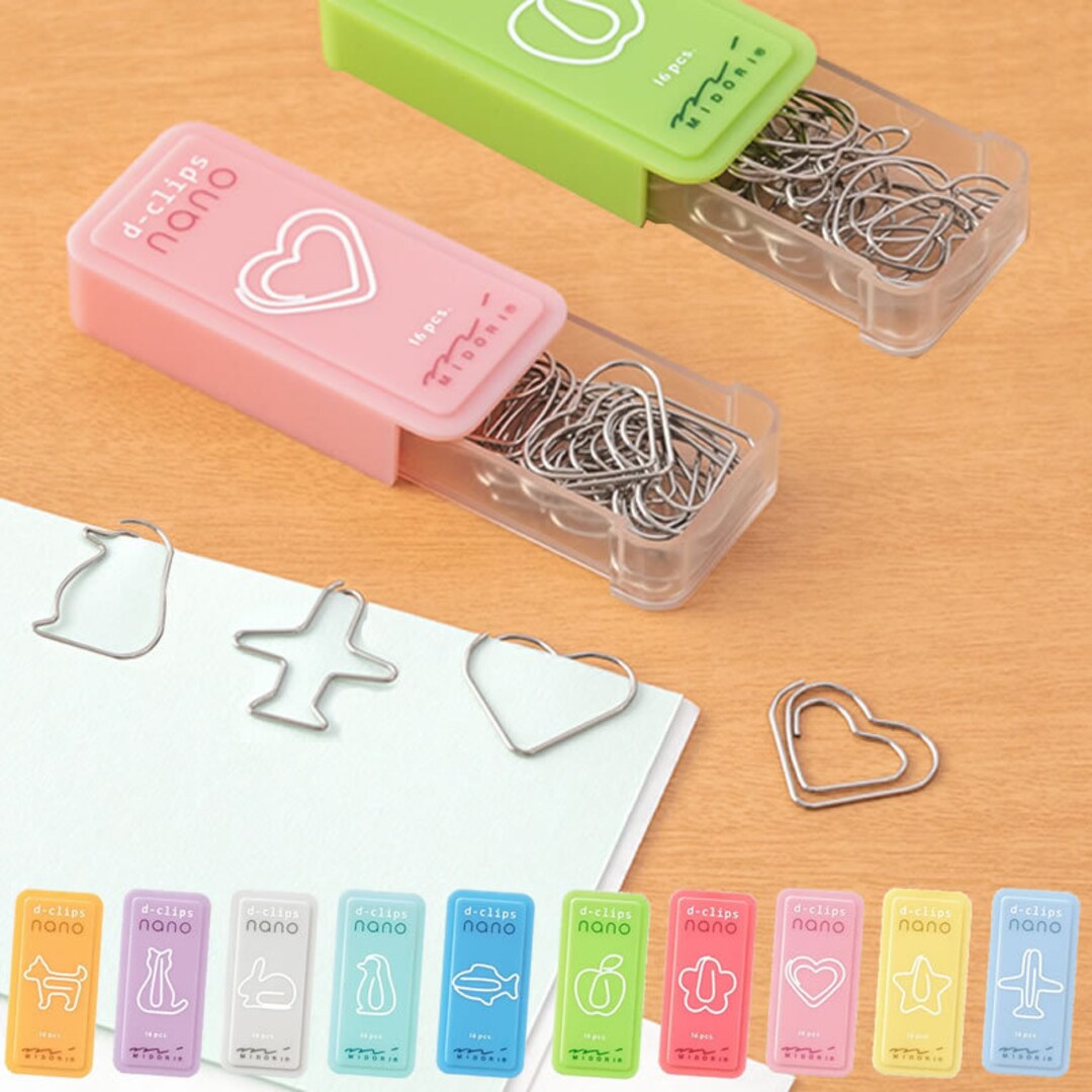 Midori D-clips Nano Clip: Dog Cat Rabbit Penguin Fish - Etsy
