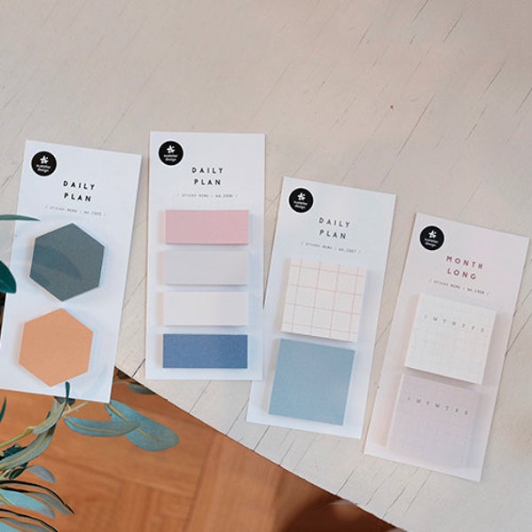 Korean Sticky Note - Etsy