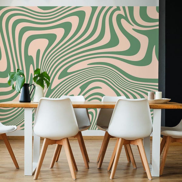 Abstract Wall Mural - Etsy