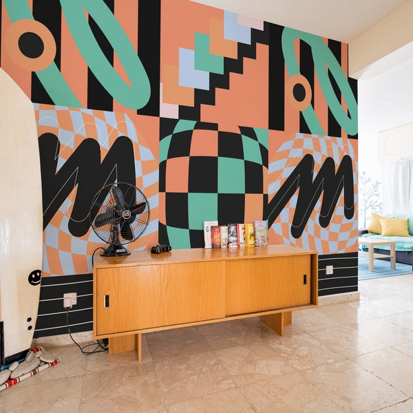 Maximalist Wallpaper - Etsy