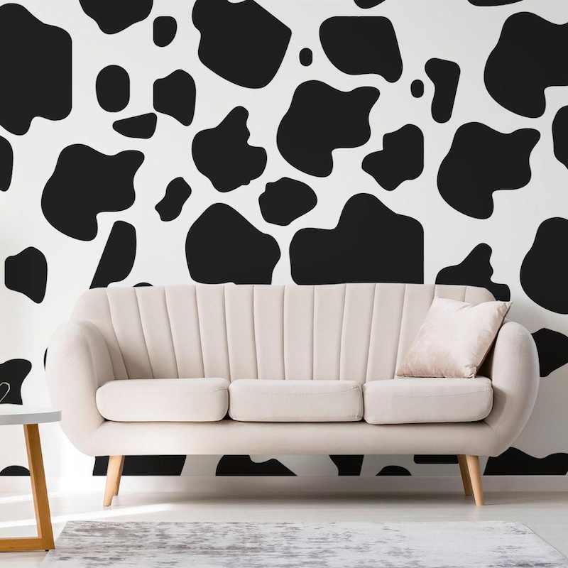 Removable Cow Wallpaper - Etsy