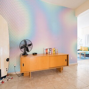 Gradient Removable Vinyl Mural / Peel and Stick Gradient - Etsy