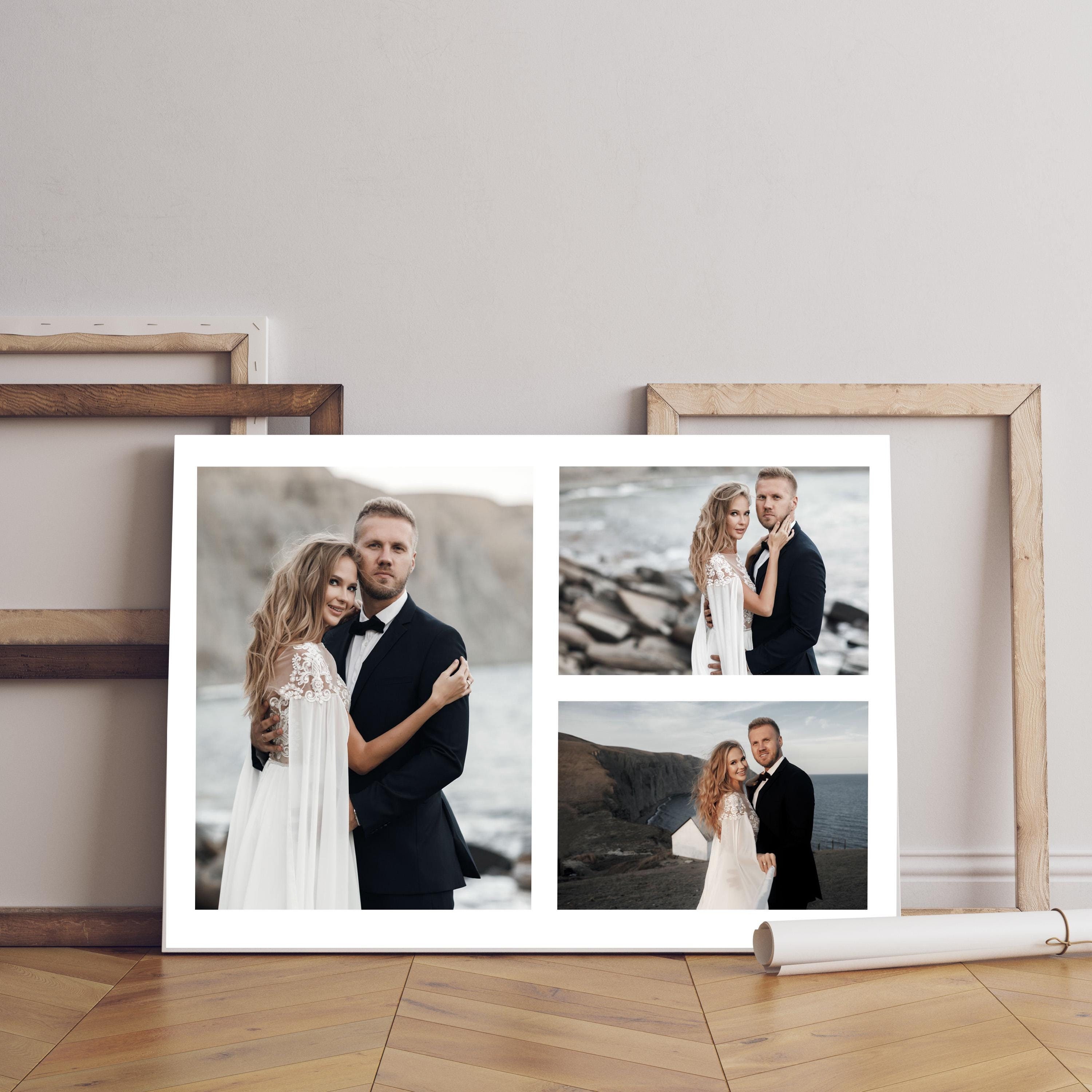 Horizontal Photo Collage Canvas Print, Custom Wall Art - Etsy
