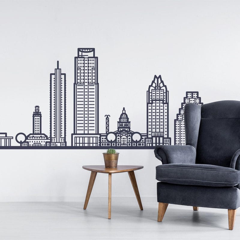 Texas Wallpaper Mural - Etsy