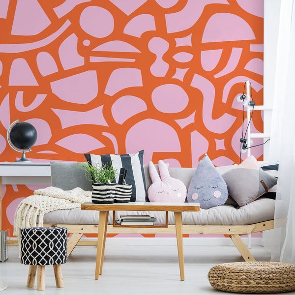 Removable Wallpaper Abstract - Etsy