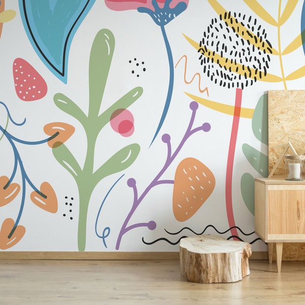 Kids Wall Mural - Etsy