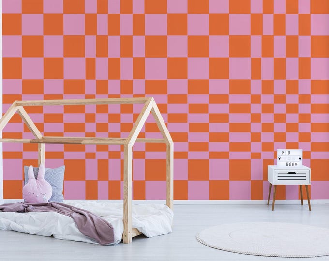 Check Please! 12" DIY Checker Wall Decals // Choose Your Colors / JUMBO ...