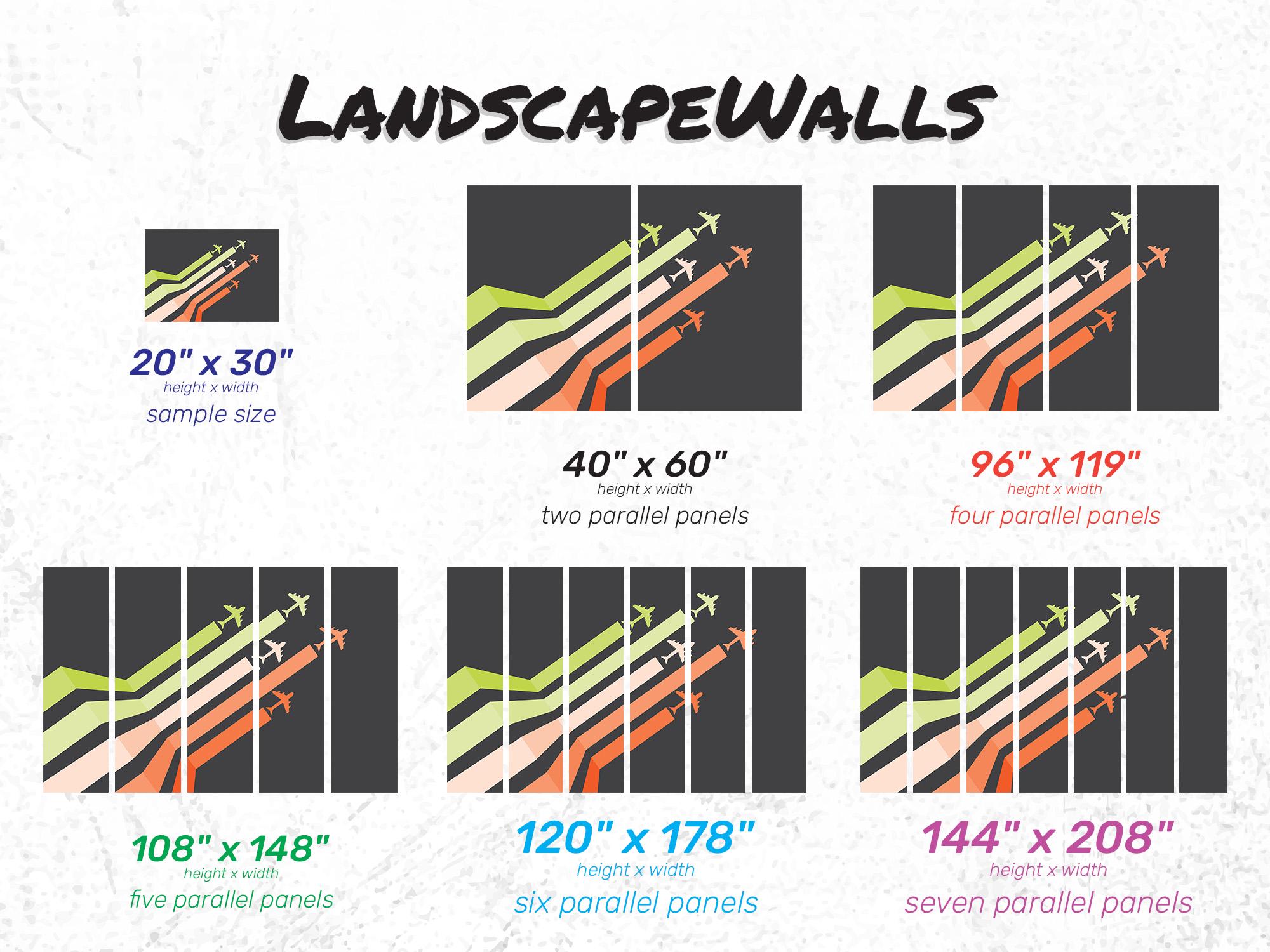 Plane Removable Vinyl Mural / Peel and Stick Airplane Pattern Wallpaper ...