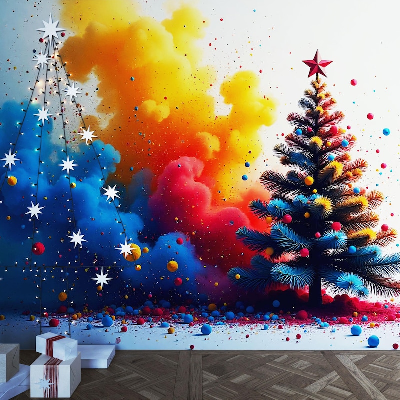 Tree Wall Mural - Etsy