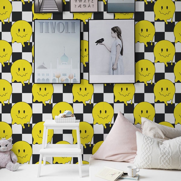 Faces Wallpaper - Etsy