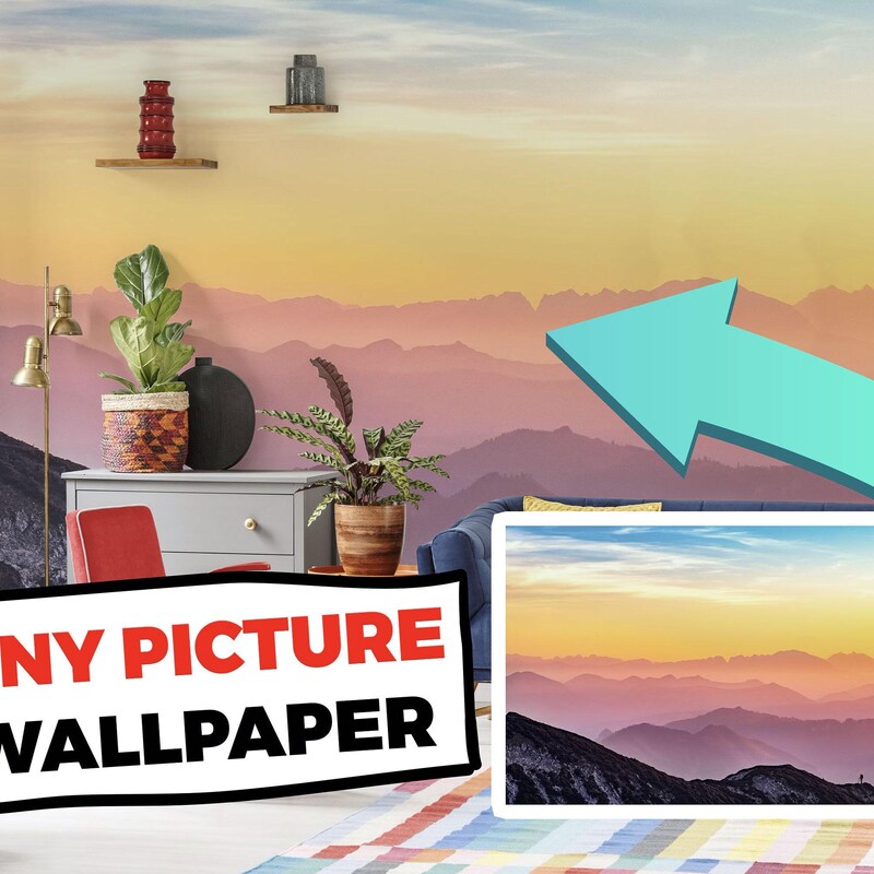 Custom Wallpaper - Etsy