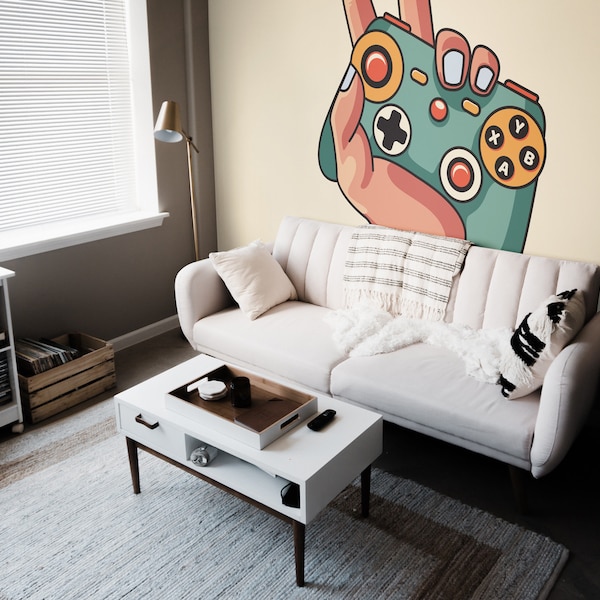 Video Game Mural - Etsy