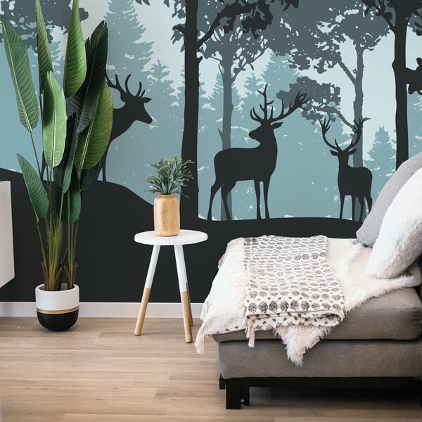 Deer Wallpaper - Etsy
