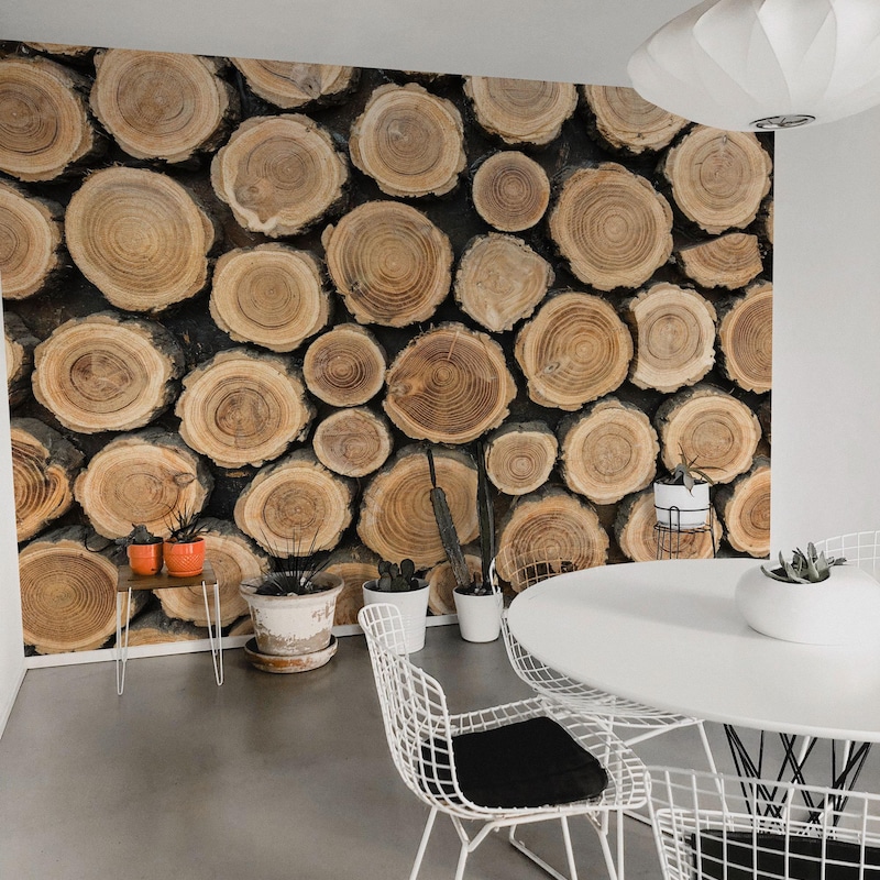 Wood Wall Mural - Etsy