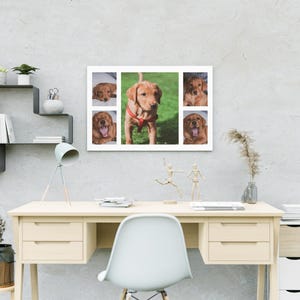 Horizontal Photo Collage Canvas / Custom Canvas Art Print / Canvas From ...