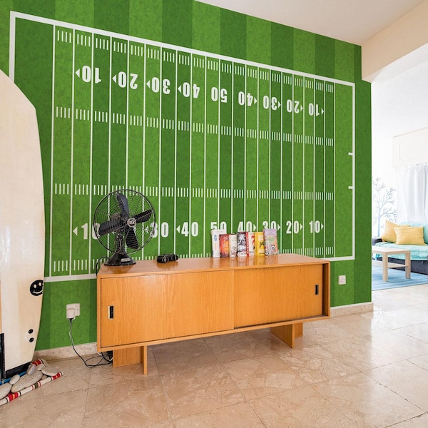 Football Mural - Etsy