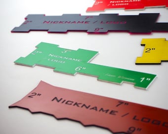 Gaming Measuring Tool Green 12 Inches Wargames Ruler 40k - Etsy