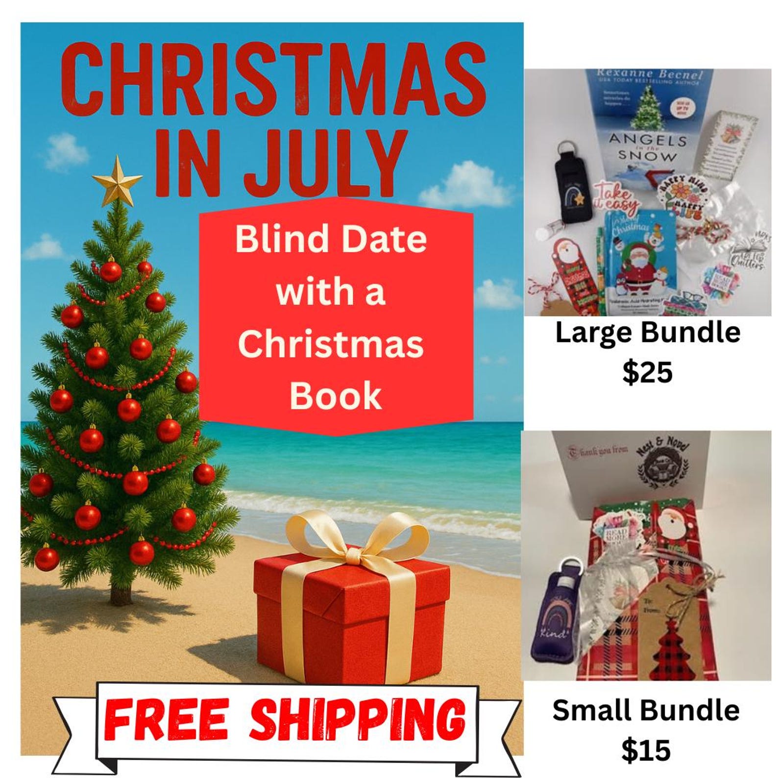 A Large Christmas Cheer Book Bundle Surprise-12pcs+ Bonus Gift Tag. - Etsy