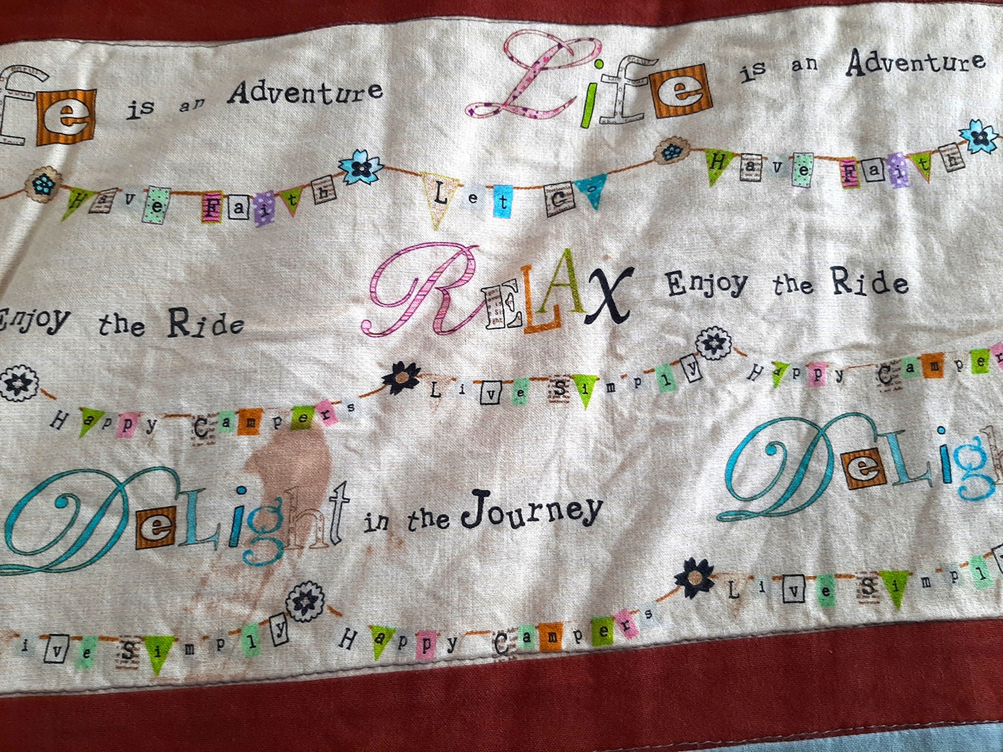 Doona Cover, Duvet Cover, Quilt, Handmade, Caravan, Retro, Cotton ...