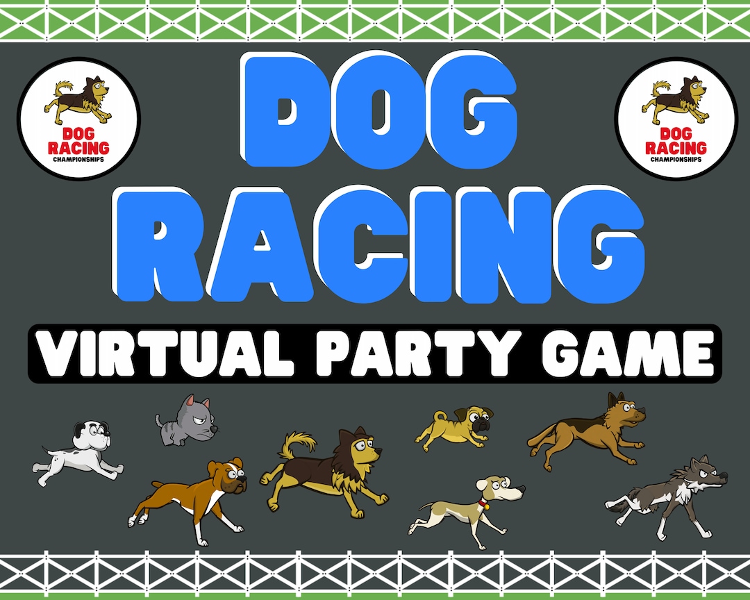Virtual Dog Racing Game: Fun Zoom Party Game (digital Download) - Etsy