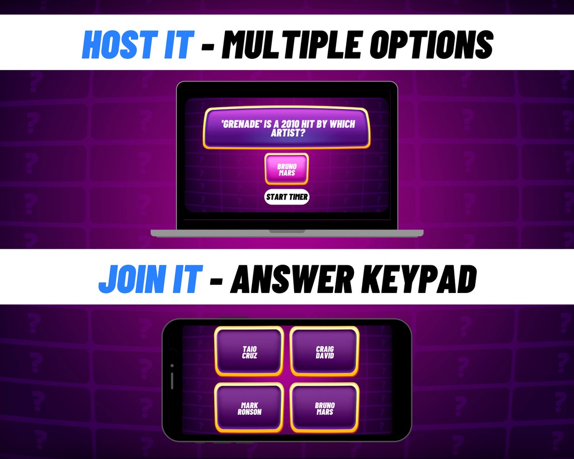 Weekly Trivia Quiz Game Printable Questions & Answers Zoom | Etsy