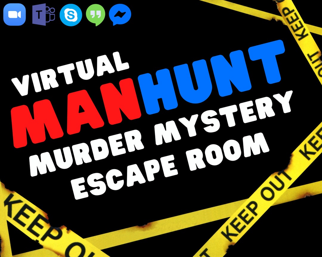 Virtual Murder Mystery Escape Room - Virtual Family Games - Zoom Games ...