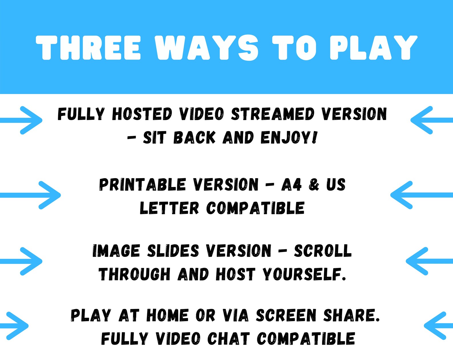 Family Party Game Virtual Game Printable Game Zoom Game - Etsy UK