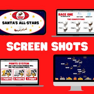 Virtual Reindeer Racing: Christmas Party Game (digital Download) - Etsy