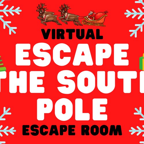 Virtual Christmas Escape Room Escape the South Pole | Etsy