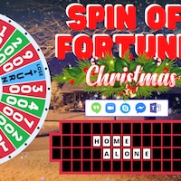 Christmas Wheel of Luck | Spin the Wheel Game | Spinning Wheel L Zoom ...