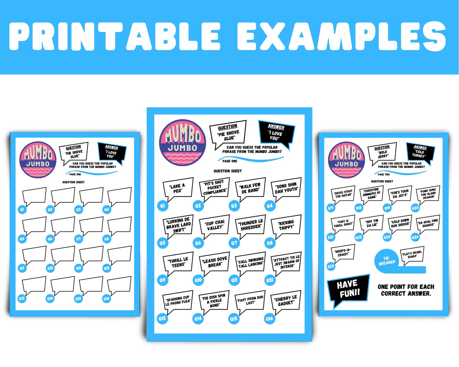 Family Party Game Virtual Game Printable Game Zoom Game - Etsy UK