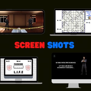 Virtual Murder Mystery Escape Room - Virtual Family Games - Zoom Games ...
