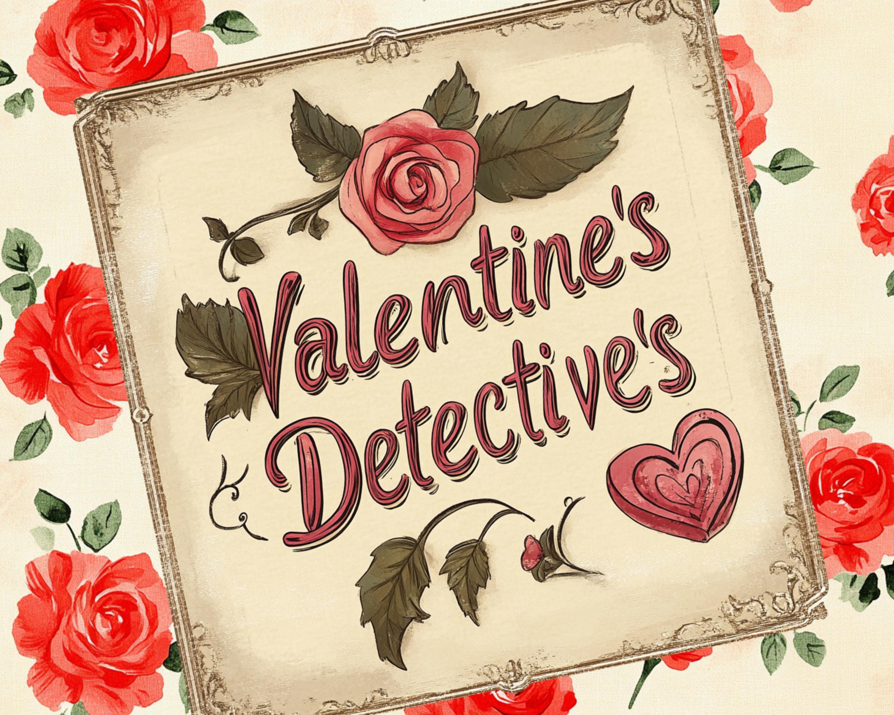 Valentine's Game for Couples - Valentines Whodunit - Murder Mystery ...