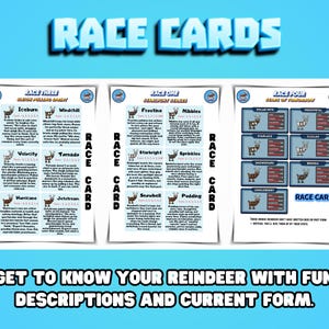 Reindeer Racing 2025 Christmas Game: Virtual Party Game (digital ...