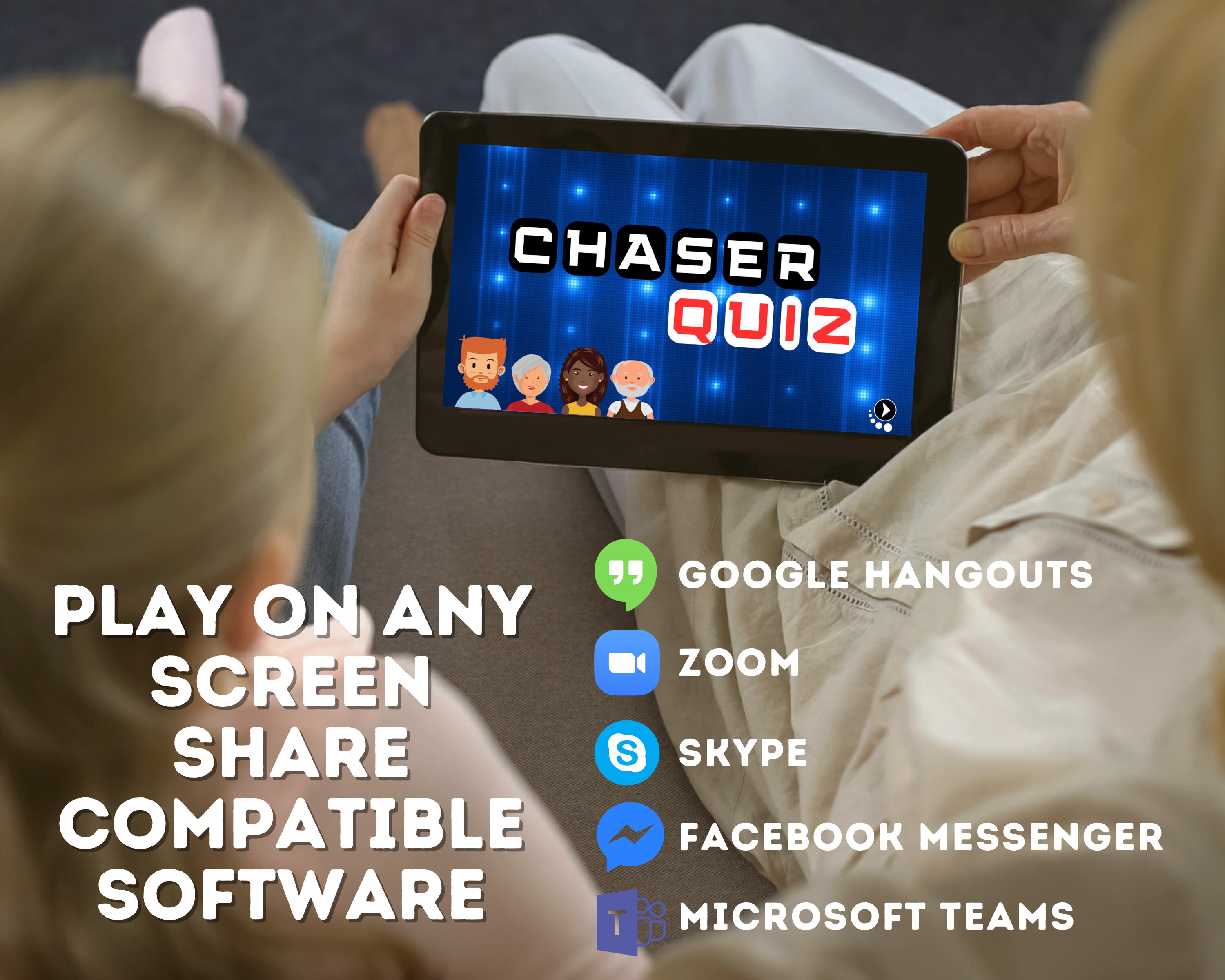 Chaser Quiz Game Show Zoom Games Party Games Team Building Game ...