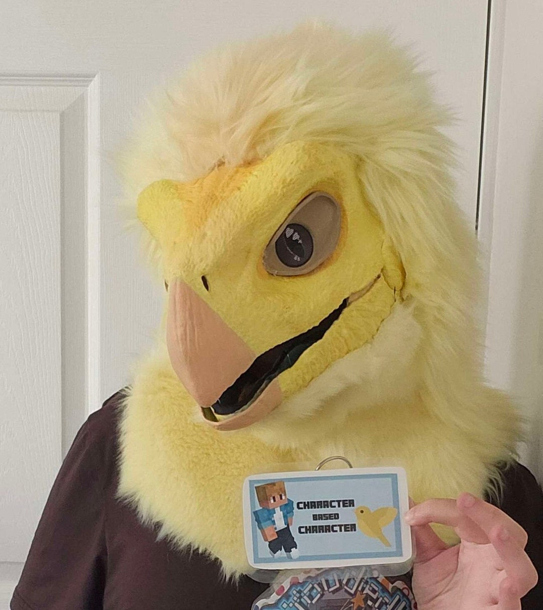 Character Based Character Fursona Alert Badge CUSTOM Small Fursona ...