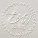 Personalized Wedding Embosser,wreath Embosser,wedding Embosser With ...