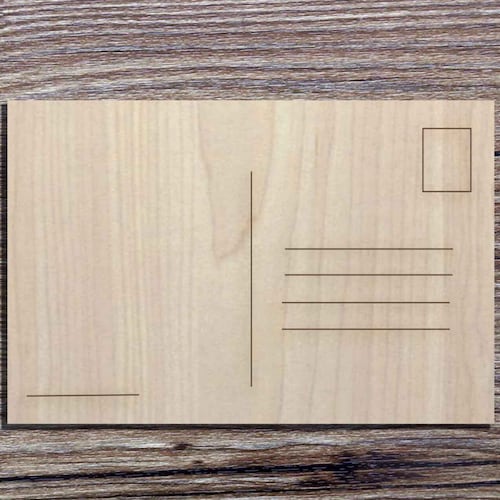 Wooden Postcards for Crafts 14x9cm 3mm Wood Postcards Plain - Etsy
