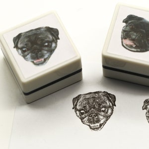 Custom Pet Portrait Stamp Set ,pet Pre-inked Stamp ,custom Pet Face ...
