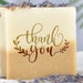 Thank You Soap Stamp,handmade Acrylic Soap Stamp, Thank You Acrylic ...