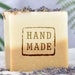 Handmade Soap Stamp, Handmade Sign Acrylic Mold , Natural Handmade ...
