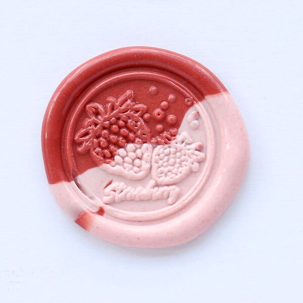 Strawberry Stamp - Etsy