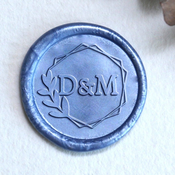 Hexagon Stamp - Etsy