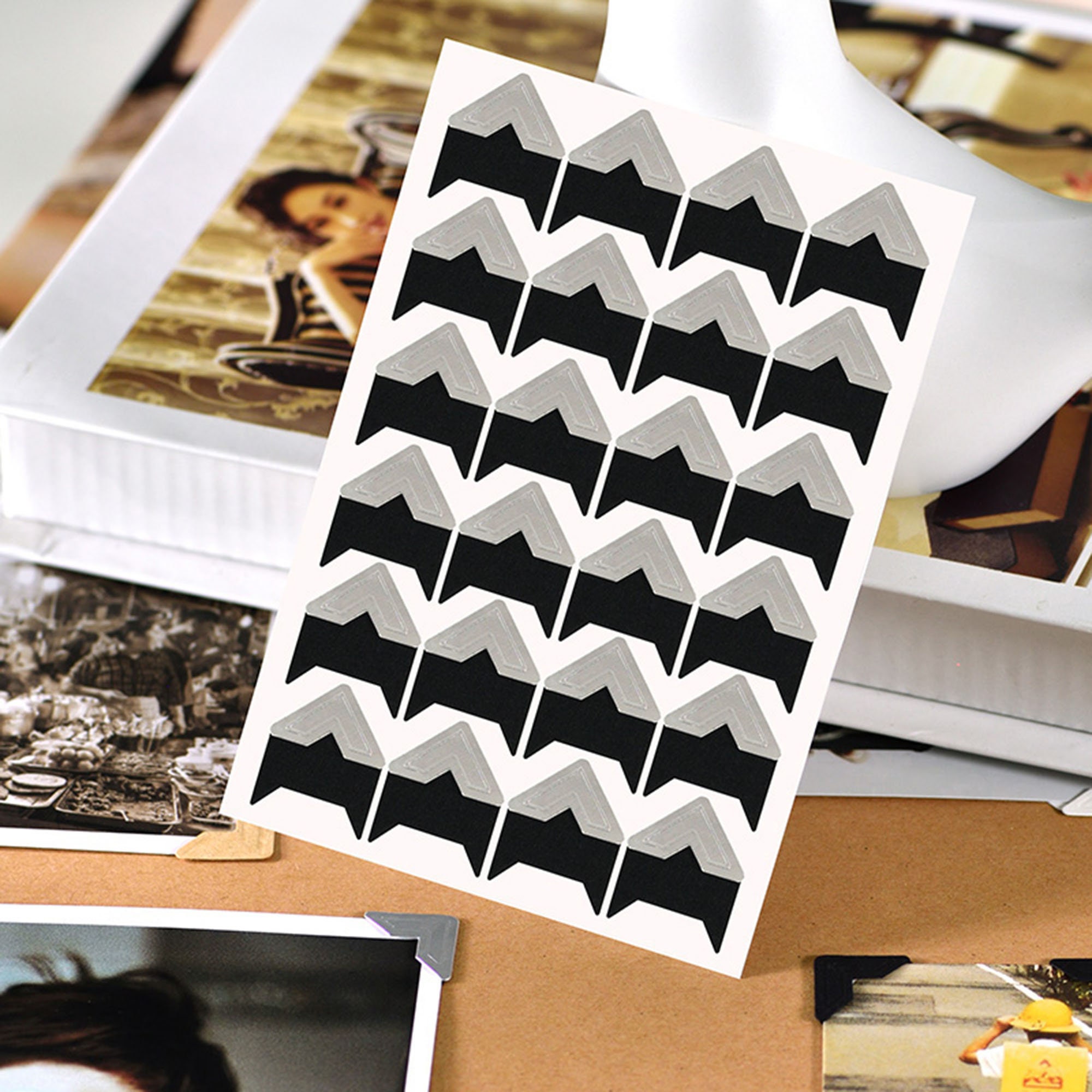 Corner Stickers for Photo Album 5 Colors Corner Stickers - Etsy
