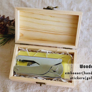 Personalized Embosser With Pine Tree,custom Seal Embosser,wedding ...