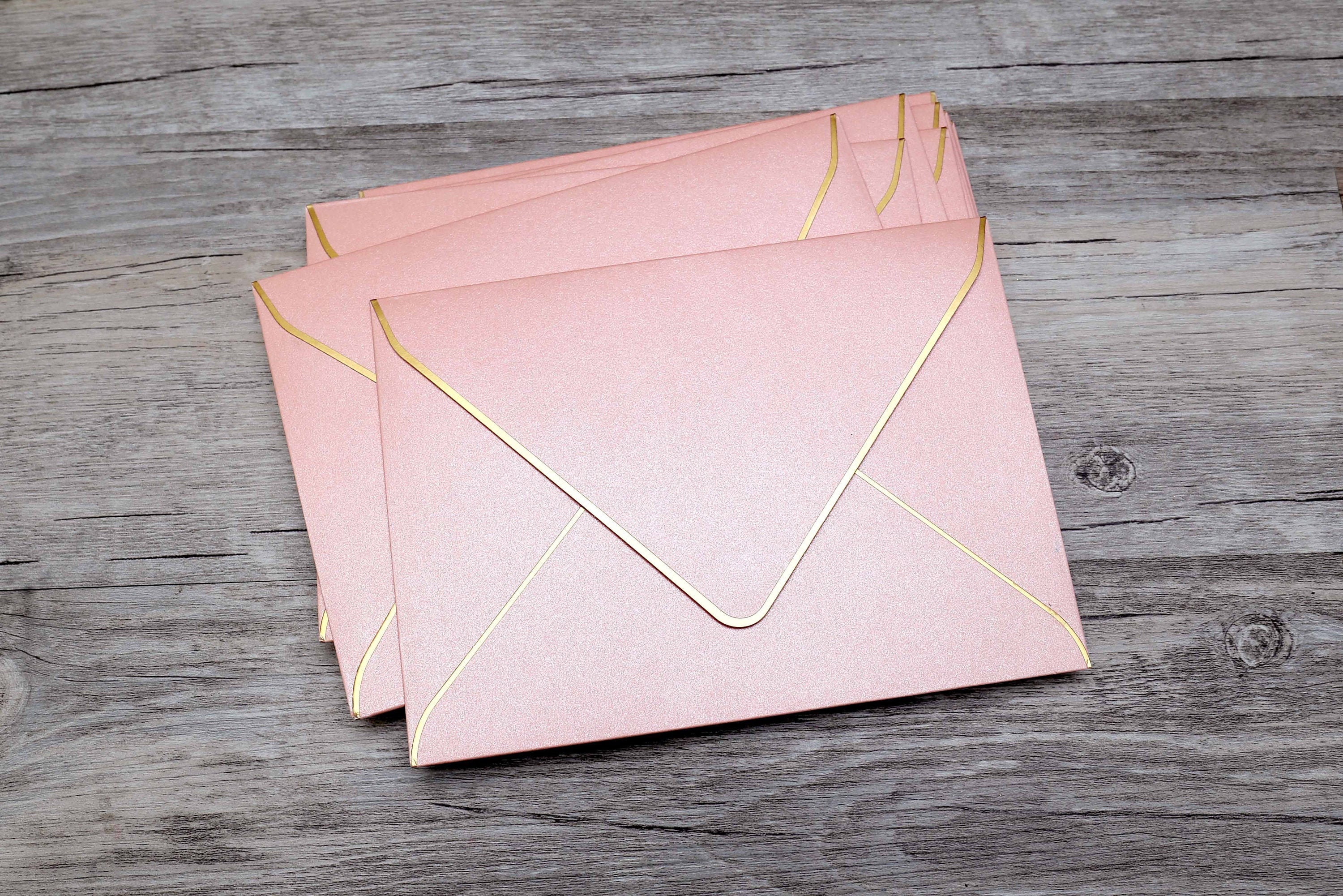 10 Pcs Minimalist Paper CD Envelope / Colorful Invitation - Etsy