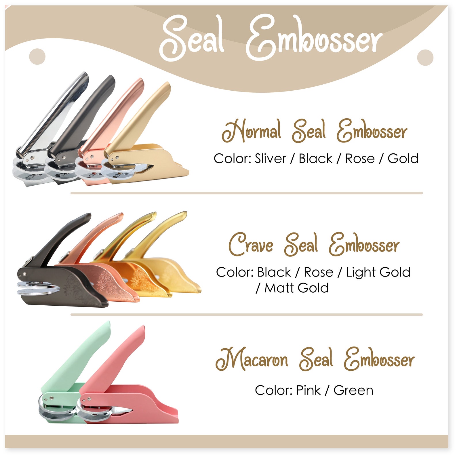 Custom Embosser With Your Own Design, Book Embosser ,custom Logo ...