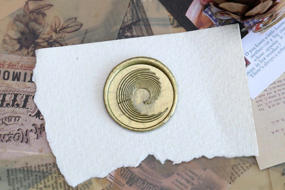 Vortex Wax Seal Stamp Kit, Vortex Seal Stamp Gift, Wedding Envelope ...